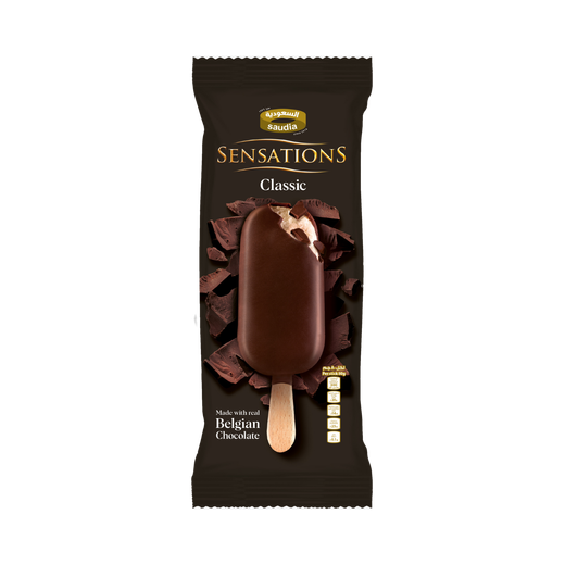 Saudia senation classic belgian ice cream 80g