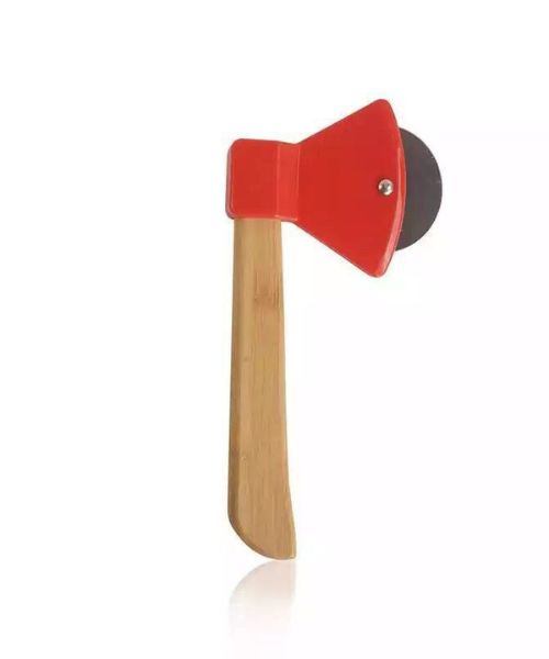 Pizza cutter wooden handle & staniless steel