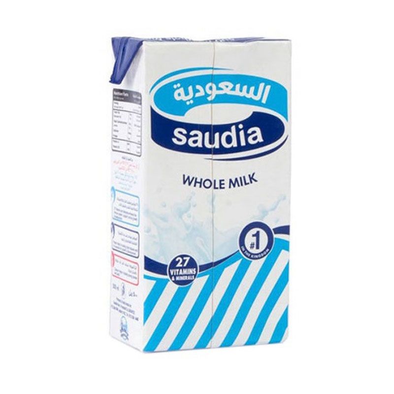 Saudia full fat milk 500ml