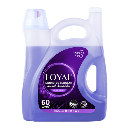 Loyal liquid detergent purple passion 3l