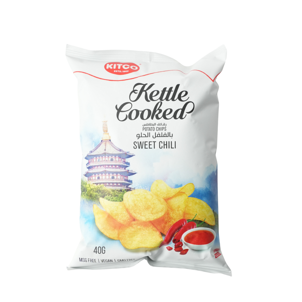 Kitco kettle cooked potato chips sweet chili 40g