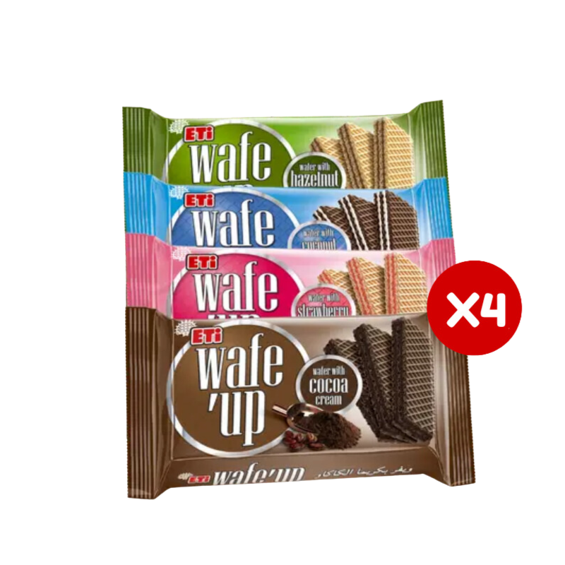 Eti wafe up wafer 40g x 4 pcs