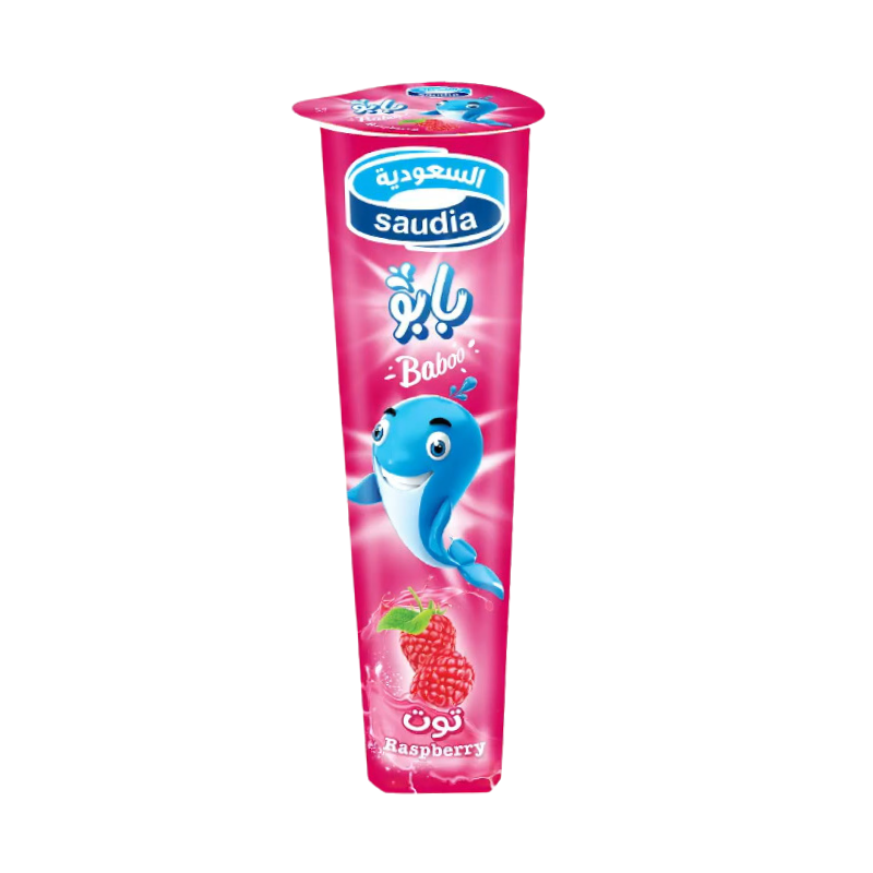 Saudia baboo raspberry ice cream 117 ml