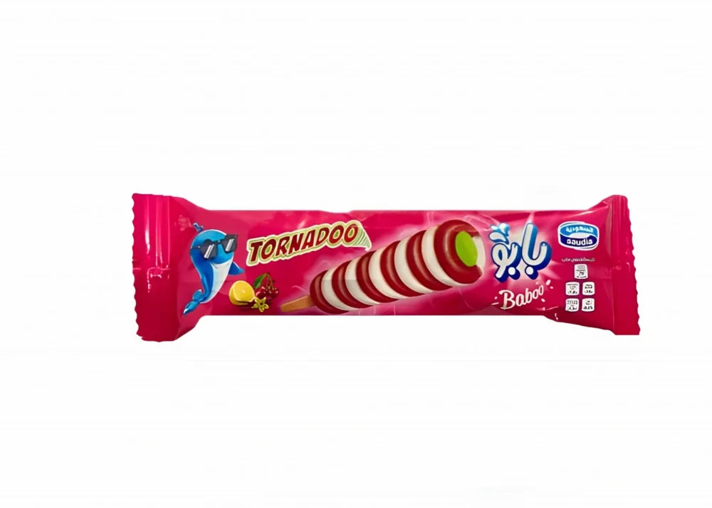 Saudia tornadoo babo cherry ice cream 80g