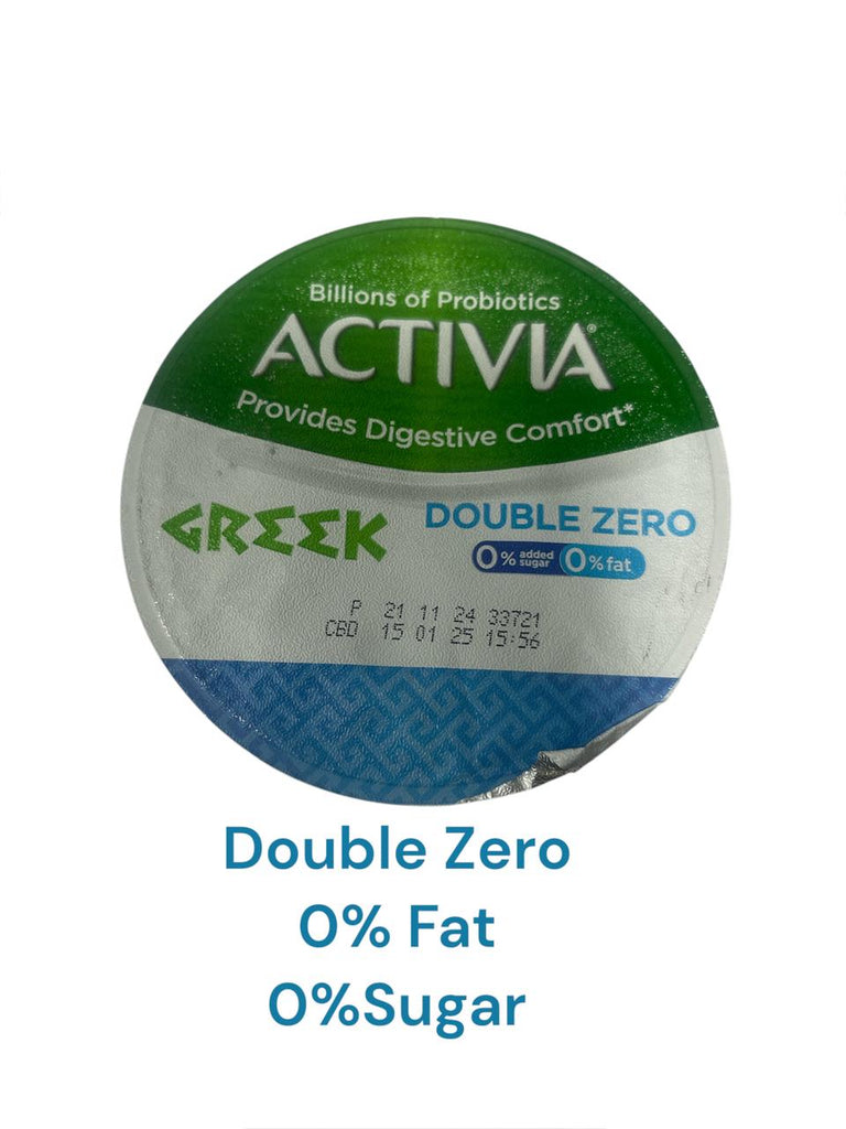 Activia greek double zero 150g