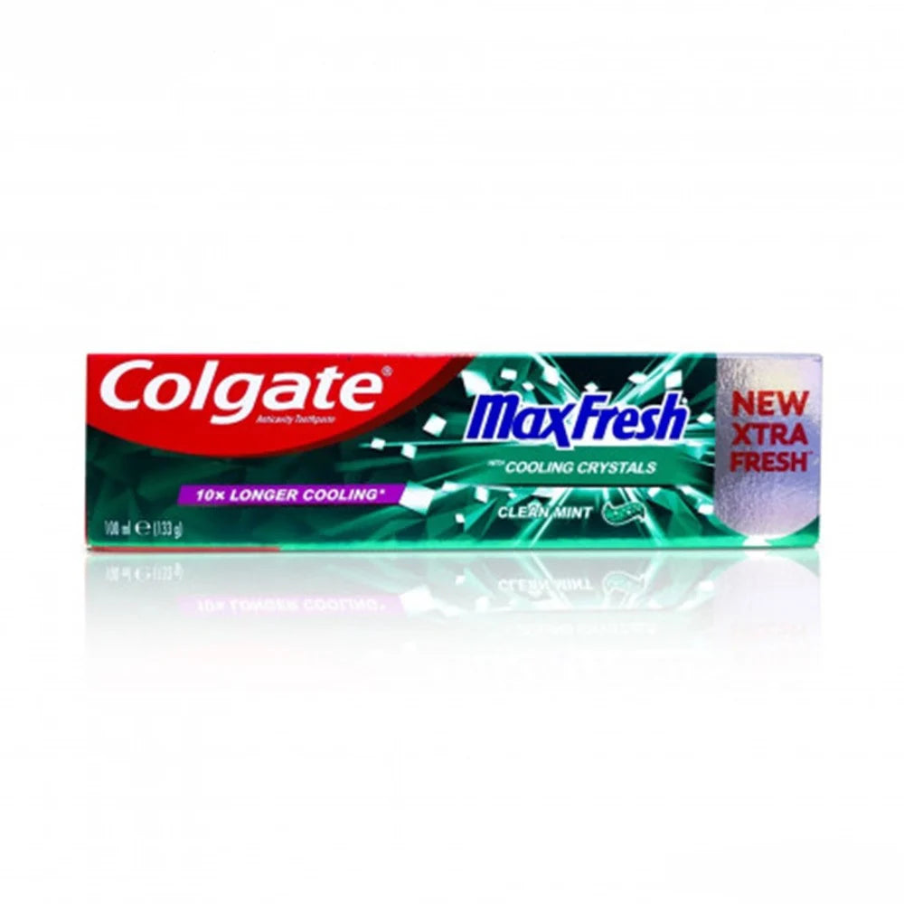Colgate toothpaste max fresh bamboo charcoal with whitening strips 75