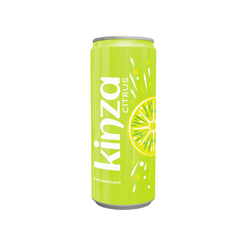 Kinza citrus carbonated drink 250 ml
