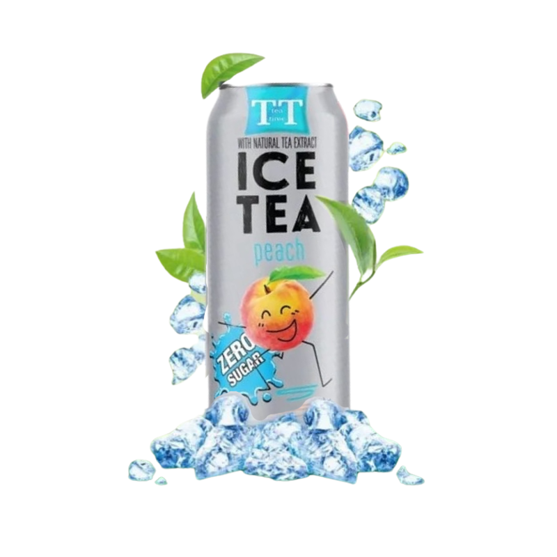 Tt ice tea peach zero sugar 330 ml