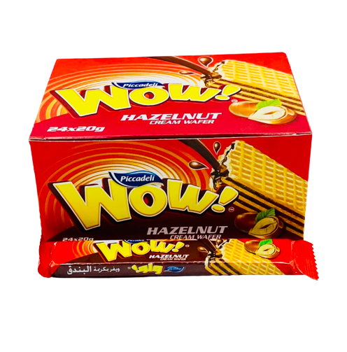 Piccadeli wow wafer hazelnut 20g