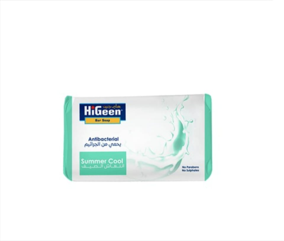 Higeen bar soap antibacterial summer cool 75g