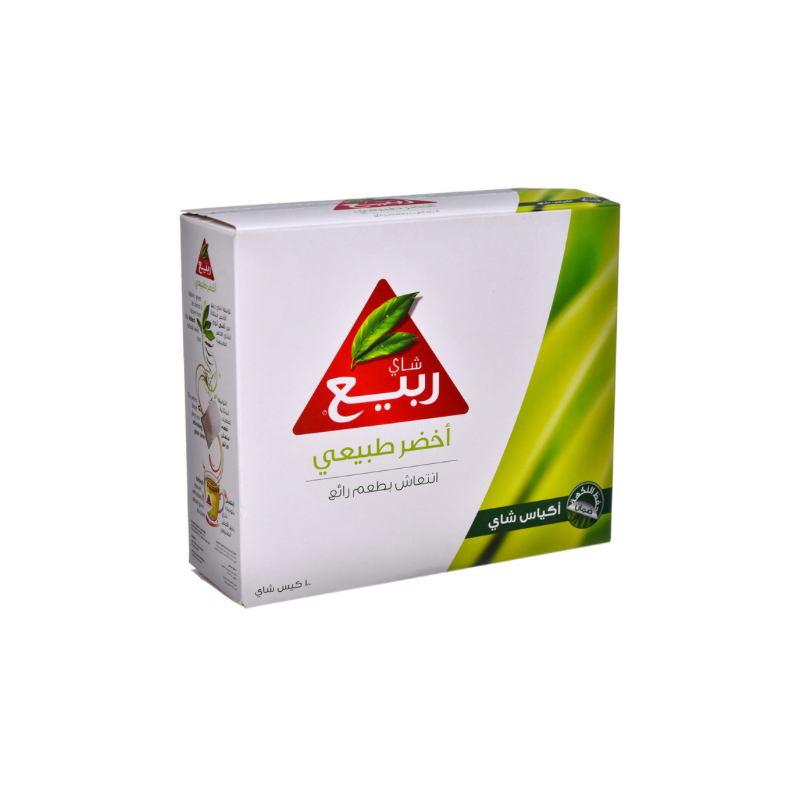 Tea rabea green tea pure natural 100 tea bags