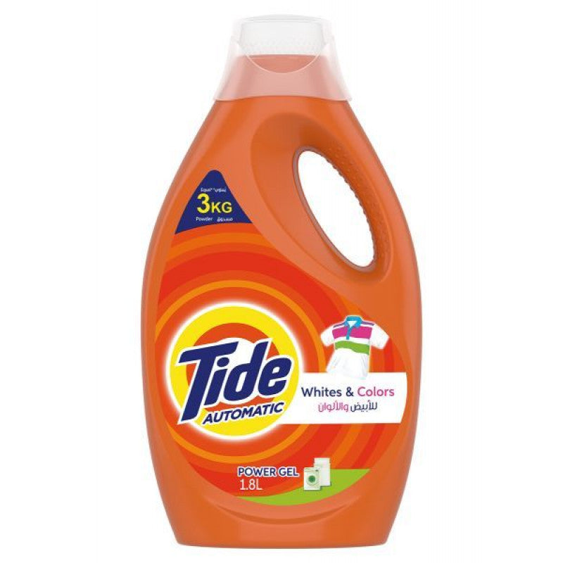 Tide automatic power gel laundry detergent - 1.8l