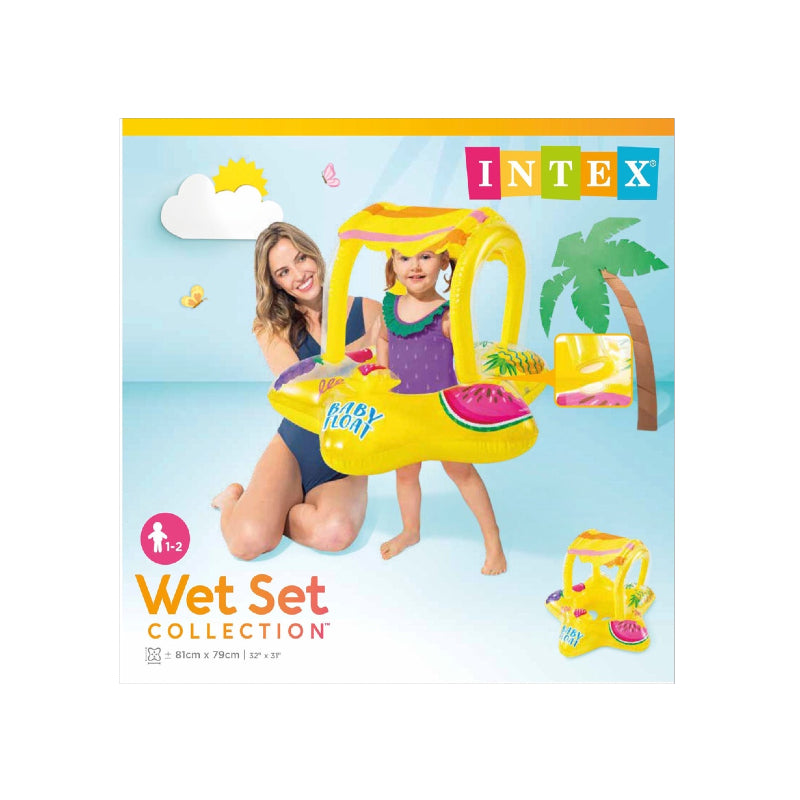 Intex starfish baby float 81cm x 79cm