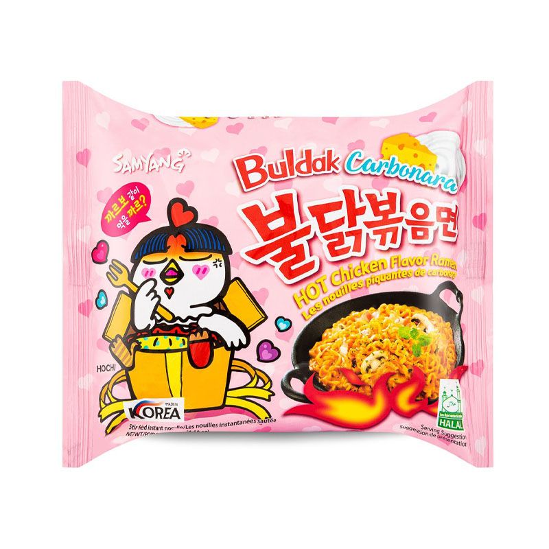 Samyang buldak hot chicken ramen - carbonara 130g