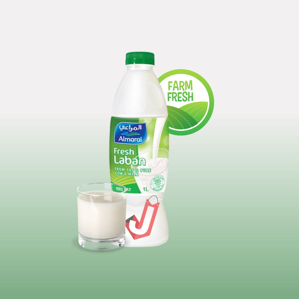 Almarai full fat fresh laban 1l