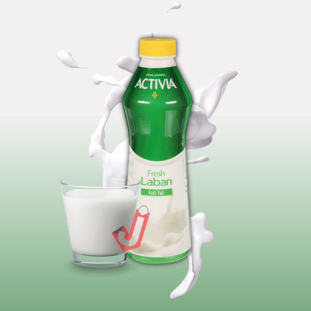 Activia fresh laban full fat 850ml